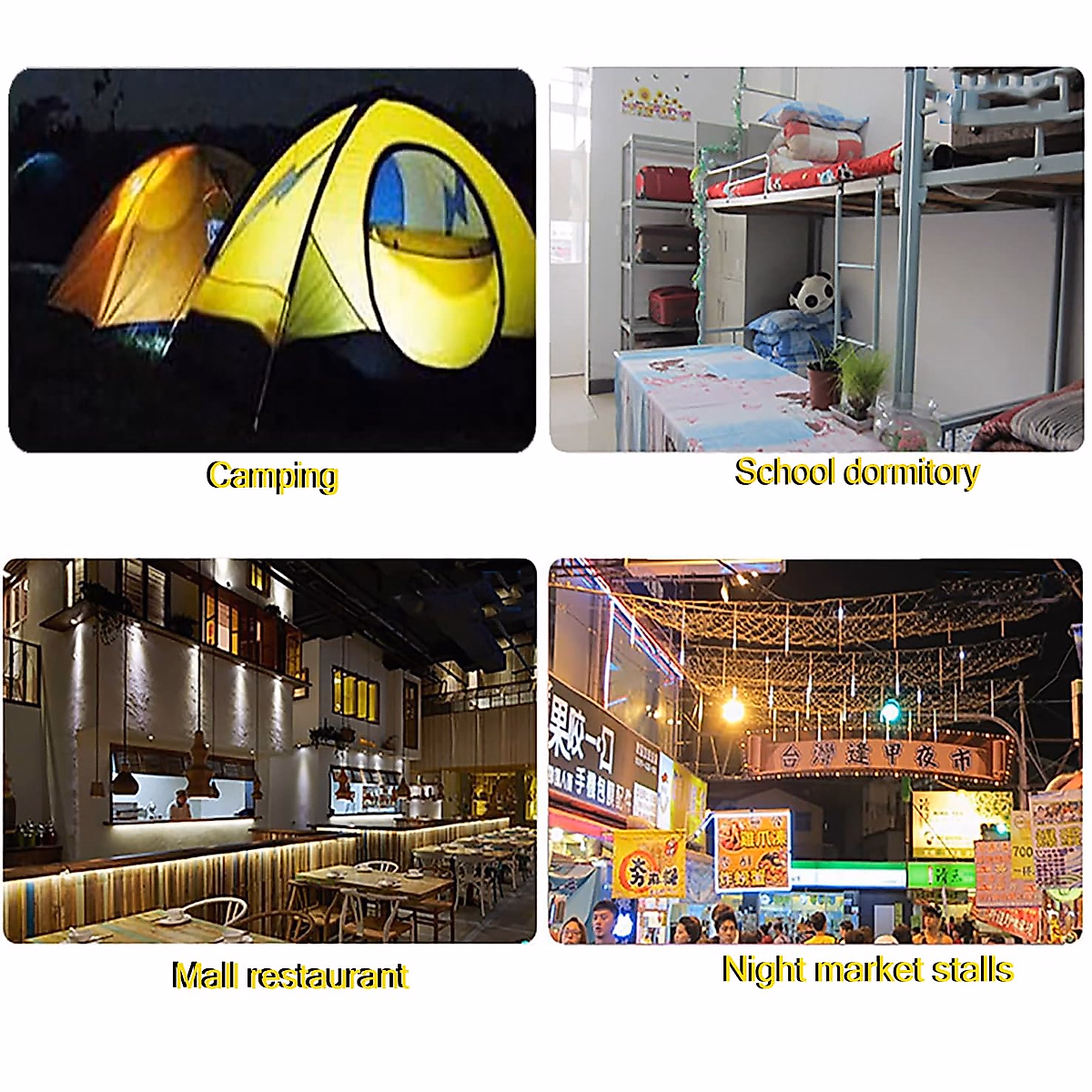 Multi-Functional Emergency LED Light Bulb with USB Charging, Capable to Recharge Mobile Devices , Ideal for Power Outage, Tent Camping, Fishing (WHITE-LED-100W)