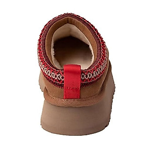 CCIMOK Women's Slippers Platform Mini Boots Short Ankle Boot Fur Fleece Lined Sneakers House slippers Anti-Slip Boot For Outdoor (Brown, Adult, Women, 7.5, Numeric, US Footwear Size System, Medium)