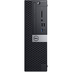 Dell OptiPlex 7070 Desktop Computer - Intel Core i7-9700 - 16GB RAM - 256GB SSD - Small Form Factor