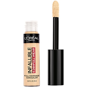 L’Oréal Paris Makeup Infallible Full Wear Waterproof Matte Concealer, Full Coverage, Cashmere, 0.33 fl. oz.