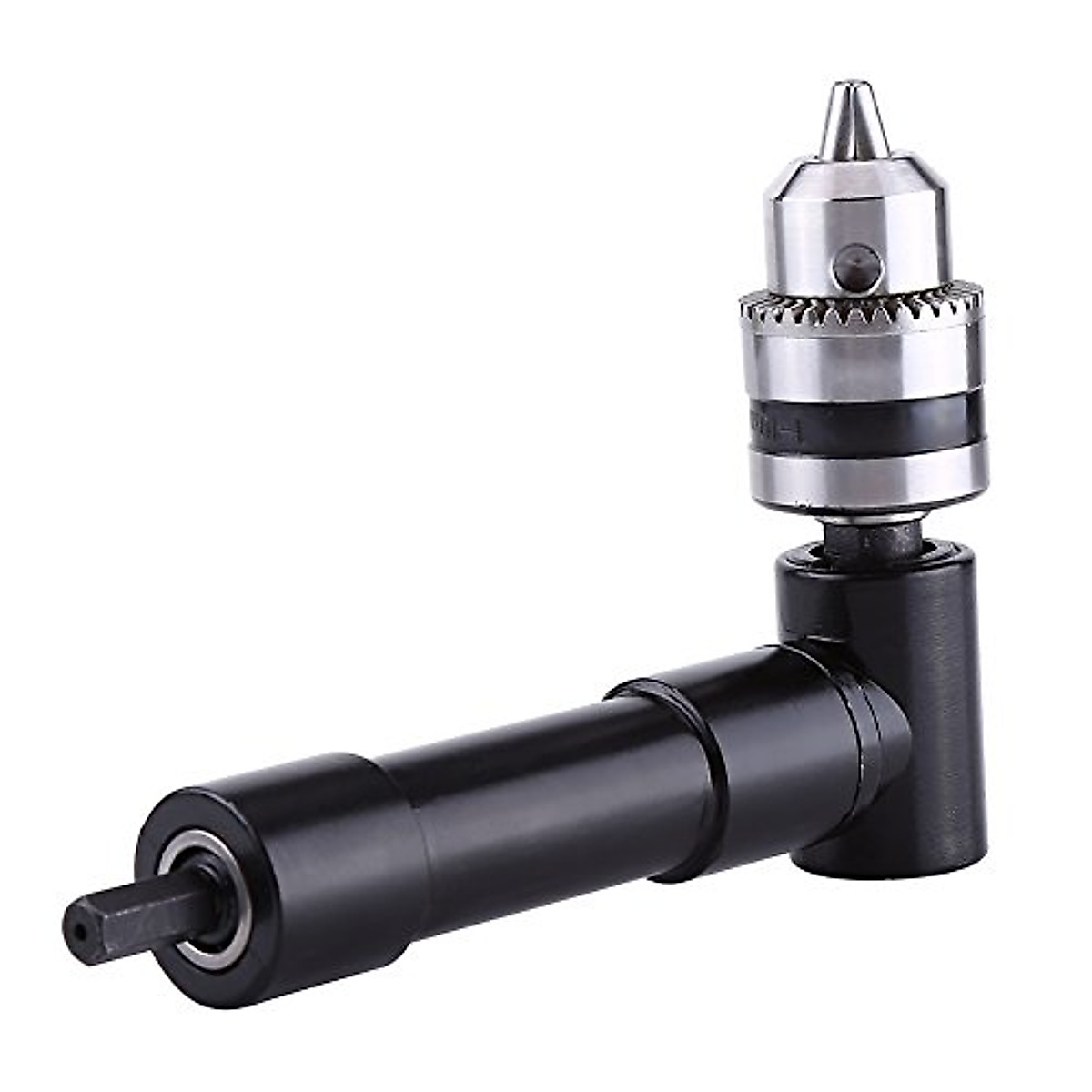 Aluminum Head Right Angle Bend Extension Chuck 90 Degree Drill Attachment Adapter 8mm Hex Shank Power Electric Drill Tool