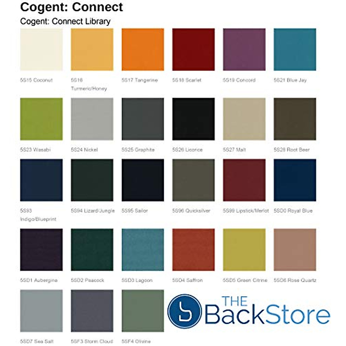 Steelcase Gesture Office Desk Chair with Headrest Plus Lumbar Support Cogent Connect Licorice 5S26 Fabric High Black Frame