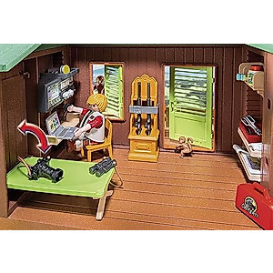 Playmobil Ranger Station with Animal Area