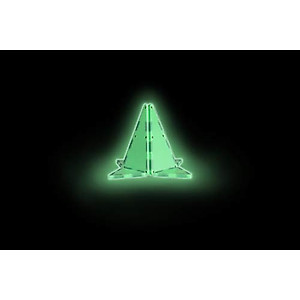 Magna-Tiles Glow In The Dark Set, The Original Magnetic Building Tiles For Creative Open-Ended Play, Educational Toys For Children Ages 3 Years + (16 Pieces + LED Light Included)