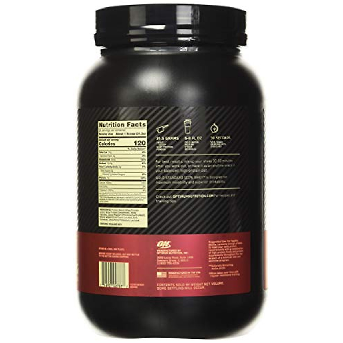 Optimum Nutrition Gold Standard Whey Rocky Road - 2 lbs