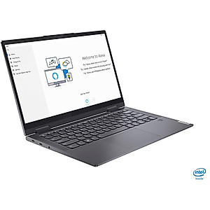 2022 LENOVO Yoga 7i 2-in-1 laptop 14 inch FHD Touchscreen Intel EVO Platform 11th Core i7-1165G7 Iris Xe Graphics 12GB DDR4 512GB SSD WI-FI 6 Thunderbolt 4.0 Backlit KB with Fingerprint Windows 11 Pro