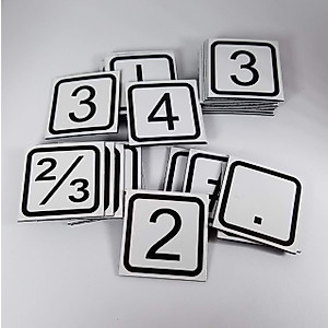 Number Magnet Symbol Set
