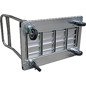 Global Industrial Folding Platform Truck, Aluminum, 29 x 19, 400 lb. Capacity