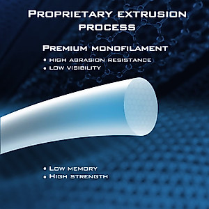 KastKing Destron Mono Fishing Line Clear 40 LB,630YDS