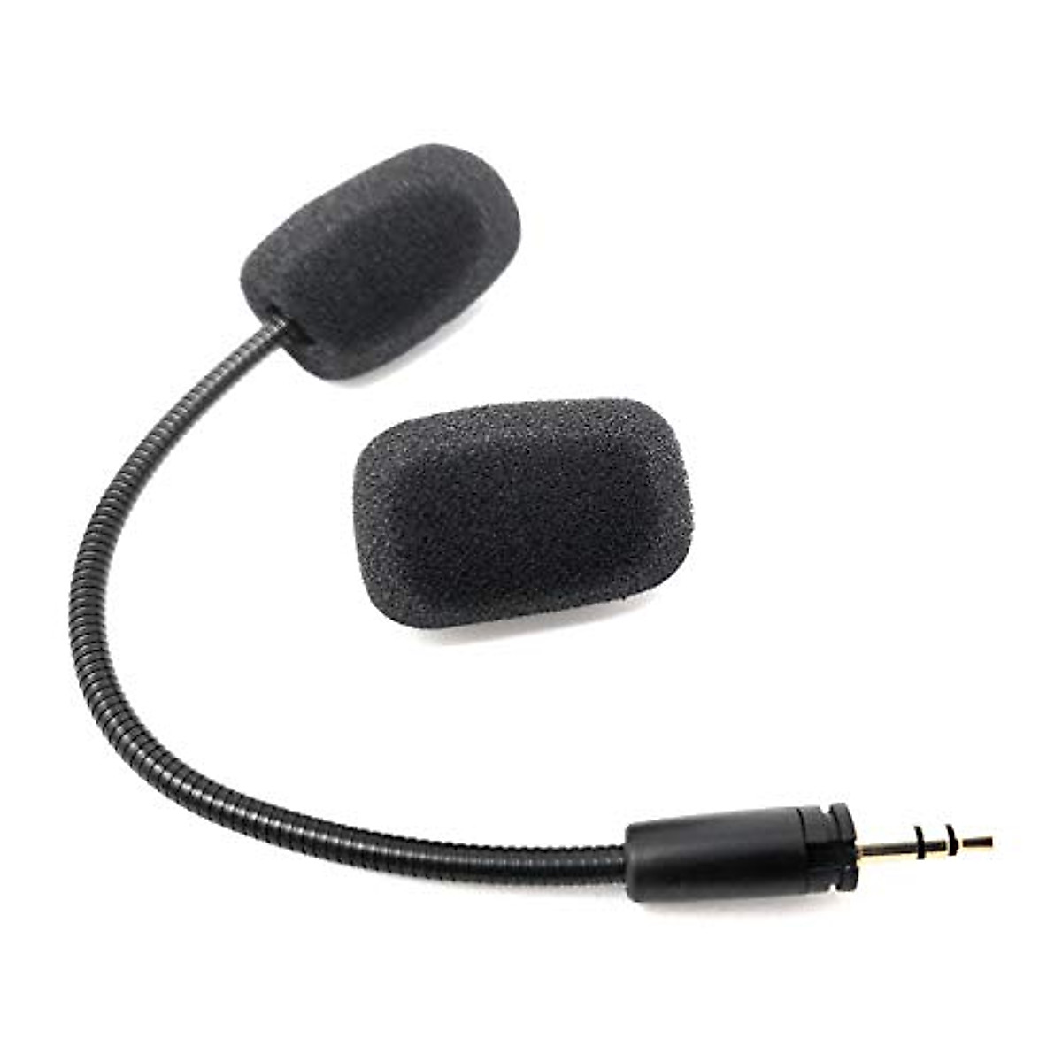 TNE for Turtle Beach 50x Recon Mic Replacement 3.5mm Game Microphone Boom for Ear Force XO Three XO Four Stealth Recon 150 50 50P 60P Camo Xbox One PS4 Gaming Headsets Premium with Lock