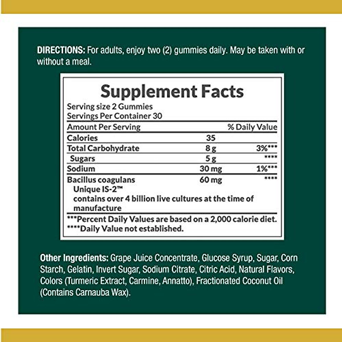 Probiotics by Nature's Bounty, Probiotic Gummies for Immune Health & Digestive Balance, 60 Gummies