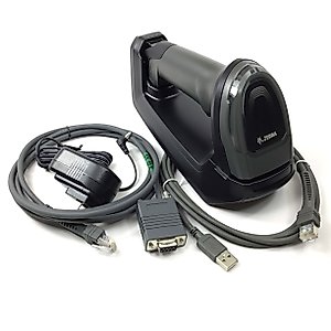 Zebra Symbol DS8178-SR 2D/1D Wireless Bluetooth Barcode Scanner/Imager, Includes Cradle, Power Supply, RS232 Cable and USB Cord (Upgraded Model of DS6878-SR)