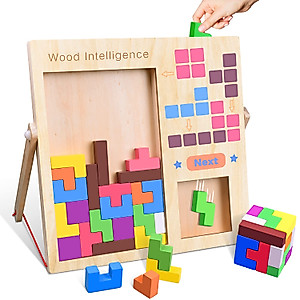 FFTROC Dinosaur Stacking Toys and Russian Blocks