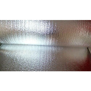 Reflective Foil Insulation Barrier HOT Cold Pet Dog Cat Coop Insulation 4x5ft