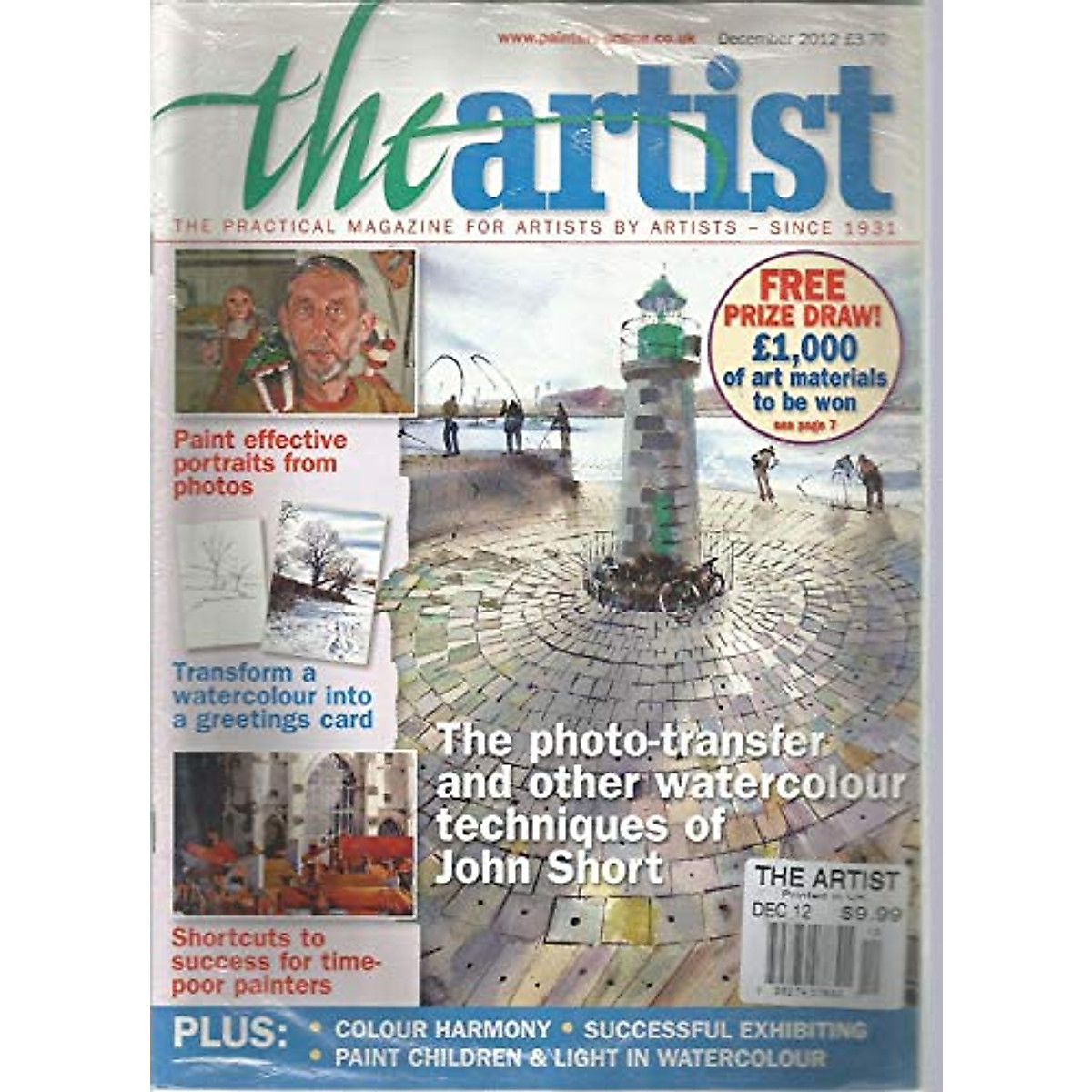 THE ARTIST MAGAZINE, DECEMBER 2012 ~