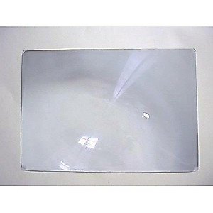 Opticlens Brand 2 Pack Full Page 3X Magnifier/Plastic Magnifying Sheet Fresnel Lens, 2 Count (Pack of 1)