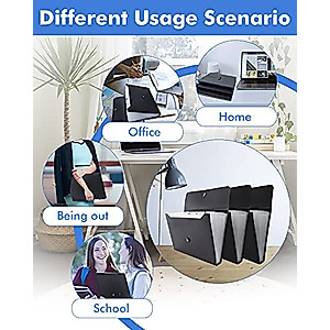 Cesil Expanding File Folders, Accordian File Organizer 13 Pockets File Organizer Accordion File Holder with Elastic Buckles Closure, A4 Paper Document Organizer for Home School Office