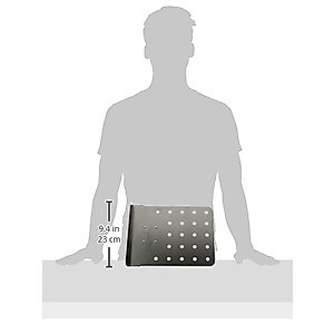 Stagg MUS-ARM 1 Small Music Stand with Attachable Holder Arm,Black