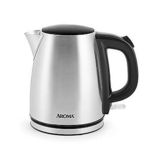 Aroma Housewares Housewares 1.0L / 4-cup Stainless Steel Electric Kettle (AWK-267SB)