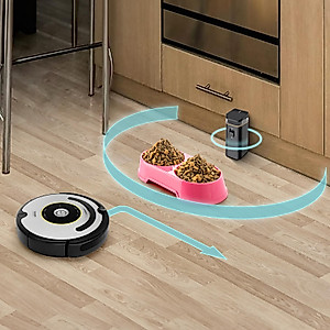 AIR U+ Dual Mode Replacement Virtual Wall Barrier Compatible with iRobot Roomba Boundary Markers 600/700/800/900/e/i/s Series, Replace Part Number: 4636429