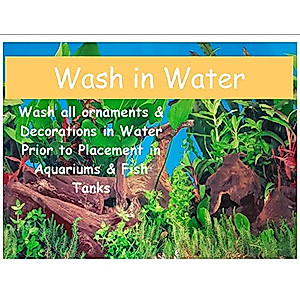 Large Beige Artificial Rock with Holes Formation for Aquariums 16 Inches Long, Aquascape Large Resin Boulder Fish Tanks, Reptile & Aquatic Habitat Safe