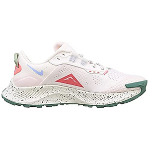 Nike Women's Race Running Shoe, Lt Soft Pink Aluminum Magic Ember Bicoastal Oil Green Phantom, 8.5