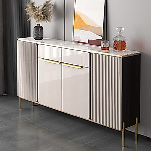 LDCHNH Long Multi Layer Shoe Rack Wood Dust Proof Entrance Shoe Cabinets White Shoe Cabinets Living Room Cabinets