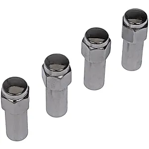 Dorman 711-202 Wheel Nut Chrome Crager Sat Mag 1/2-20, 4 Pack