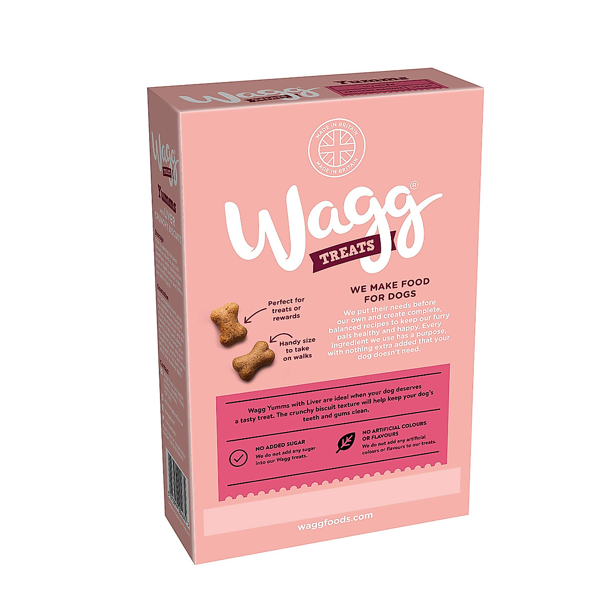Wagg'mmms Dog Biscuits With Liver 400 g (Pack of 5)