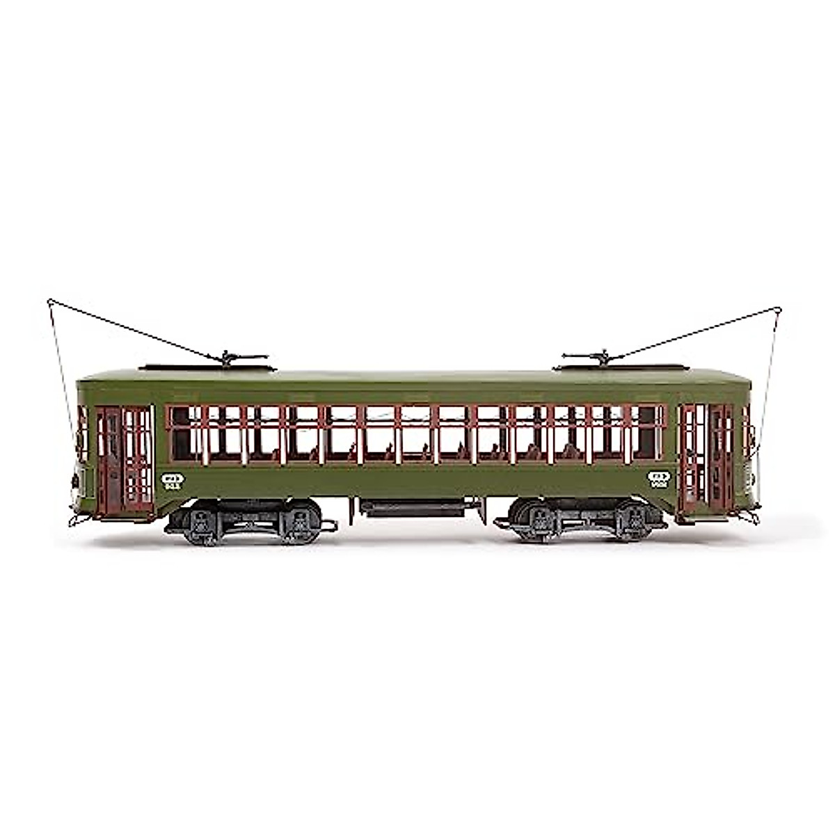 Occre New Orleans Cable Car 1:24 Streetcar Named Desire with Paintset Wood Model Kit to Build for Adults
