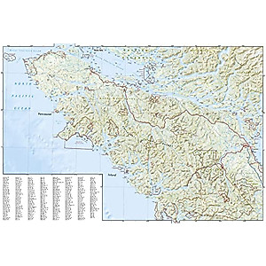 Vancouver Island Map (National Geographic Adventure Map, 3128)