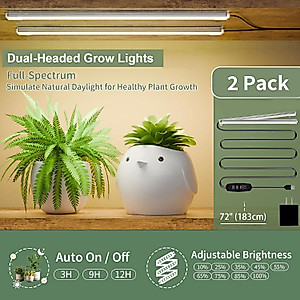 BACEKOLL Plant Stand Indoor with Grow Lights, 6 Tiered Tall Plant Shelf, 63" Metal Plant Stand for Indoor Plants Multiple, Half-Moon Plant Rack Display Shelf, 2 Pcs Plant Holder for Living Room, Patio