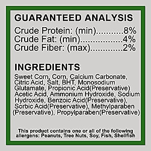 C&S Sweet Corn Squirrelog, 6-Pack Refill