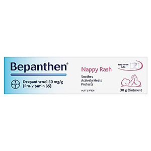 Bepanthen Nappy Rash Diaper Barrier Protection Ointment 30g