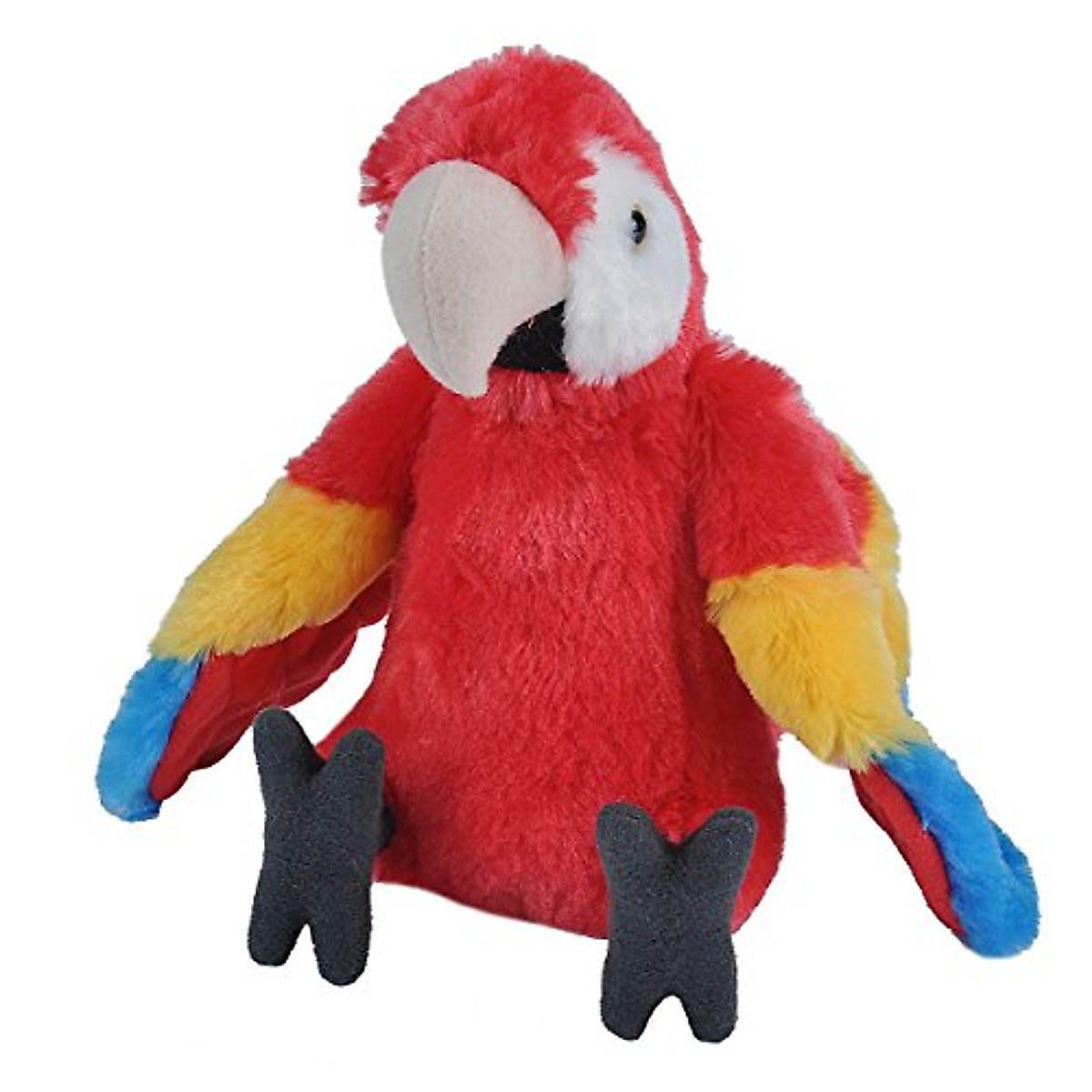 Wild Republic Scarlet Macaw Plush, Stuffed Animal, Plush Toy, Gifts for Kids, Cuddlekins 12 Inches