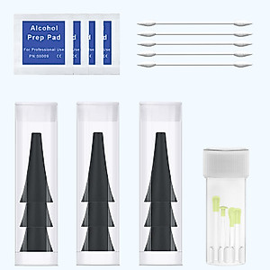 ScopeAround Ear Spoon with Ear Camera Otoscope Accessories, Compatible with Digital Otoscope, Includes 9 Speculums, 4 Ear Picks, and 1 Pack of Q-Tips, Lens Diameter: 3.9mm