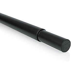 Gator Frameworks Standard Subwoofer/Speaker Extender Pole and 20mm Adapter; Fits M6 Threading (GFW-SPK-SP),Black