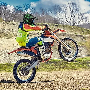 Youth Kids Motocross Dirt Bike Helmet DOT Approved ATV Motorcycle Full Face Helmet Kids Four-Wheeler Offroad Street MX Helmet with Gloves,Goggles,Face Shield 4-Piece Set (Green, Small)