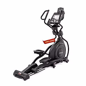 New 2023 Elliptical Exercise Machine by Sole Fitness, Home Workout Equipment for Cardio, Running, and Walking, 13.3" Touch Screen, 20" Stride Length, Bluetooth, and Heart Rate Monitoring (Sole E98)
