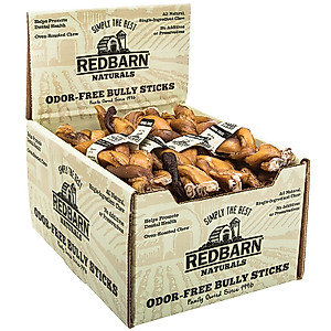 Redbarn Odor Free 7" Braided Bully Sticks for Dogs (1-Count)