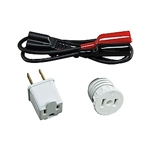 Klein Tools ET600 Multimeter, Megohmmeter Insulation Tester, 4000 Ohms Resistance, 125V/250V/500V/1000V & 69411 Circuit Breaker Finder Accessory Kit, Circuit Breaker Leads, Circuit Breaker Adapters