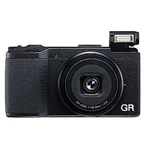 Ricoh GR 16.2 MP Digital Camera with 3.0-Inch LED Backlit (Black)