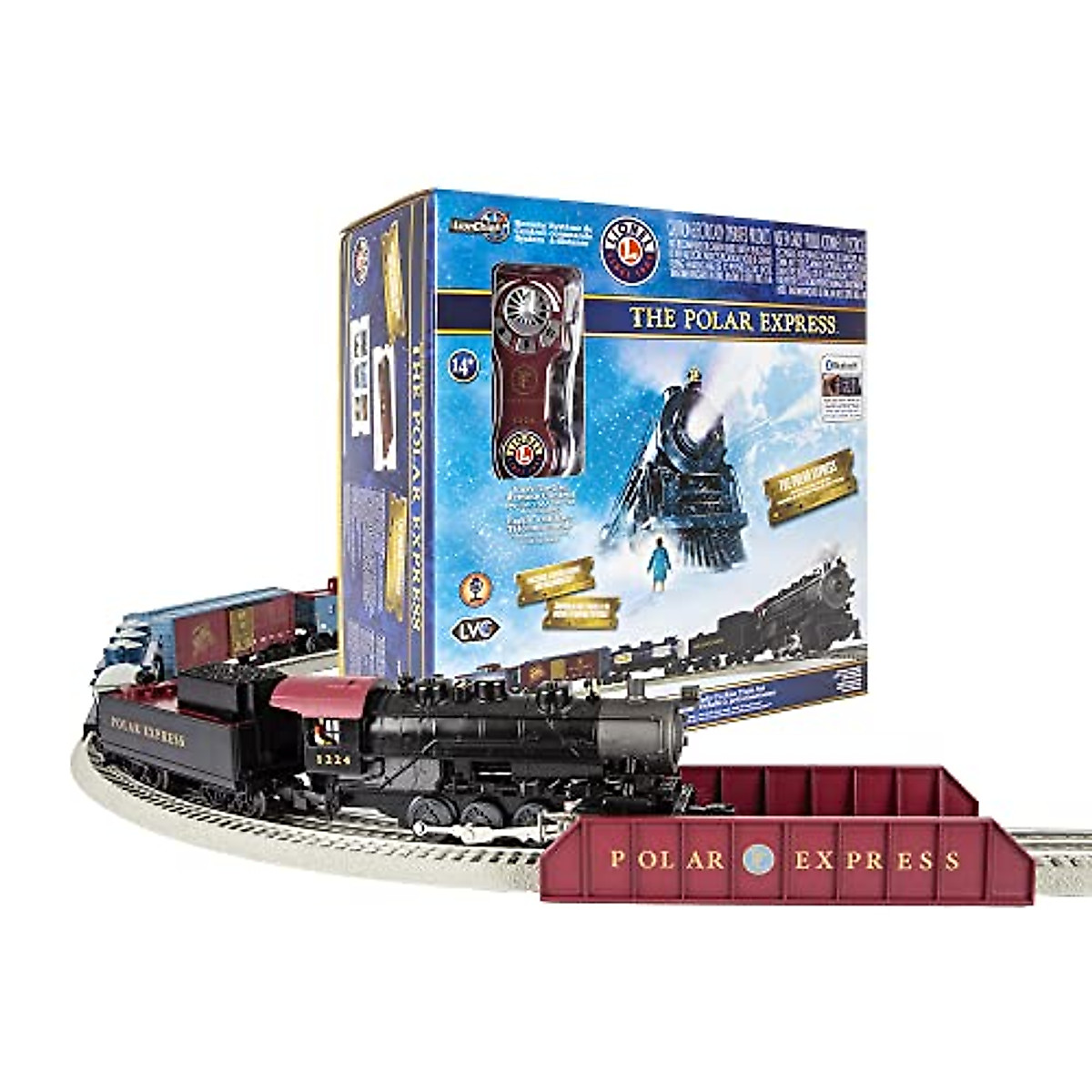 Lionel The Polar Express Freight 5.0 Electric O Gauge Train Set with Bluetooth & Remote
