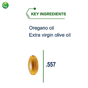 Nutra BioGenesis - Oregano Oil - Breathing and Digestive Support - 120 Capsules