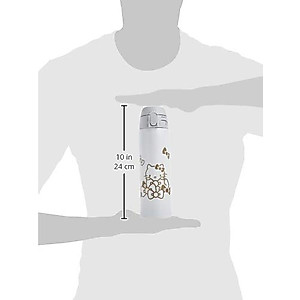 Zojirushi SM-TA48KTWA Stainless Steel Vacuum Insulated Mug, 16-Ounce, Hello Kitty White