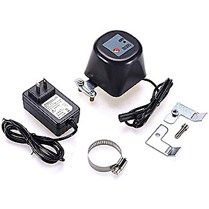 Smart Wifi Water Valve Shutoff Timer, Smart Sprinkler Controller, Wifi Gas Shut Off Valve Controller, for Valves up to 1.5", Compatible with Alexa Google, APP Remote Control, No Hub Required