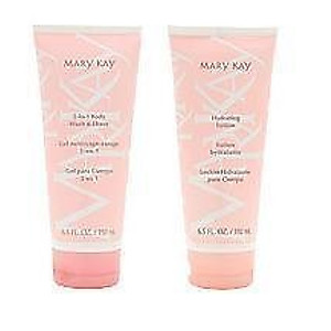 Mary Kay Hydrating Lotion & 2-in-1 Body Wash & Shave ~ 6.5 Oz Tubes
