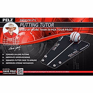 Pelz Golf DP4007 Putting Tutor black, standard