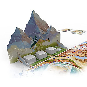 Yak Board Game | Strategy Resource Management Construction Fun Family for Adults and Kids Ages 8+ 2-4 Players Average Playtime 45 Minutes Made by Pretzel Games, Multicolor (PZG20080EN)