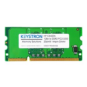 Keystron CB423A 256MB DDR2 144-pin DIMM Printer Memory for HP Laserjet P2015 P2015d P2015dn P2015n P2015x…